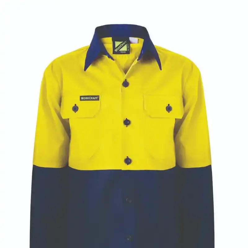 WSK127 WorkCraft, Kids L/S Shirt | Direct Uniforms Australia